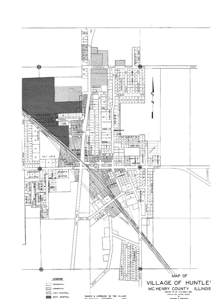 Huntley Area Maps 1853 – 2011 – Huntley History