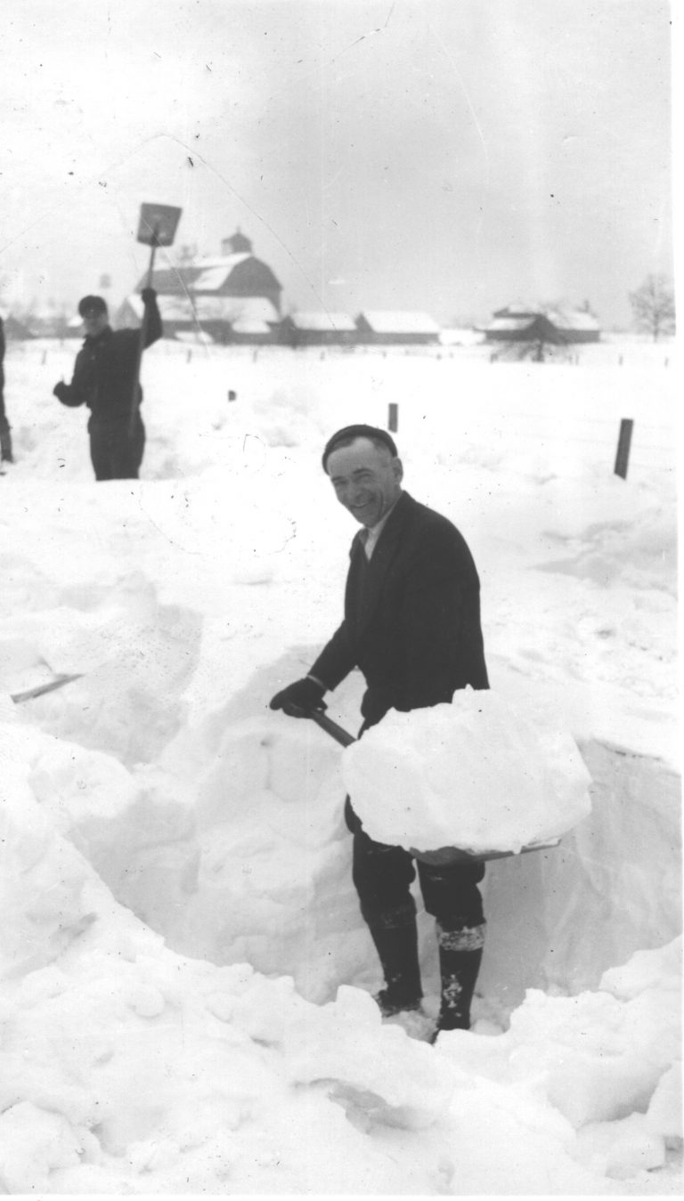 The Blizzard of 1936 by J. C-M – Huntley History